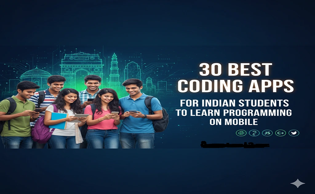 30 Best Coding Apps for Indian Students to Learn Programming on Mobile
